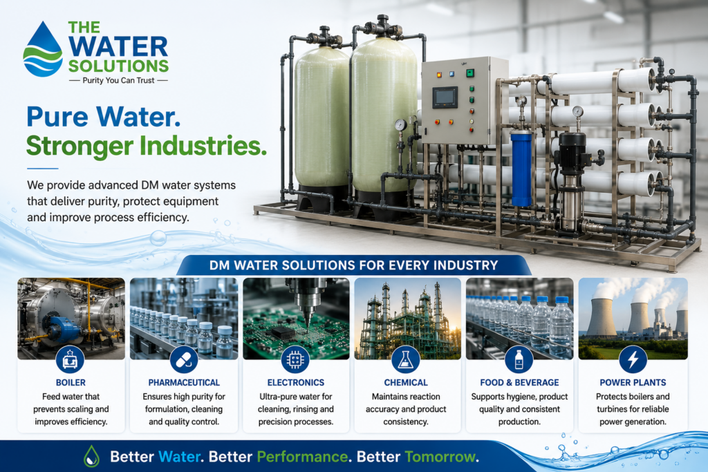 Key Applications of DM Water in Manufacturing